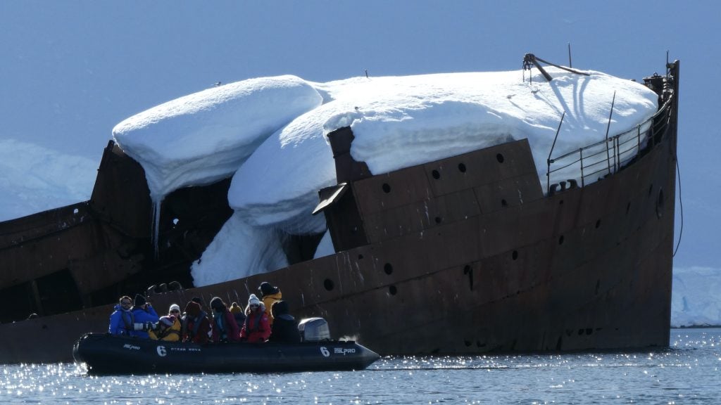What visiting a polar shipwreck taught me about Antarctica's dark ...